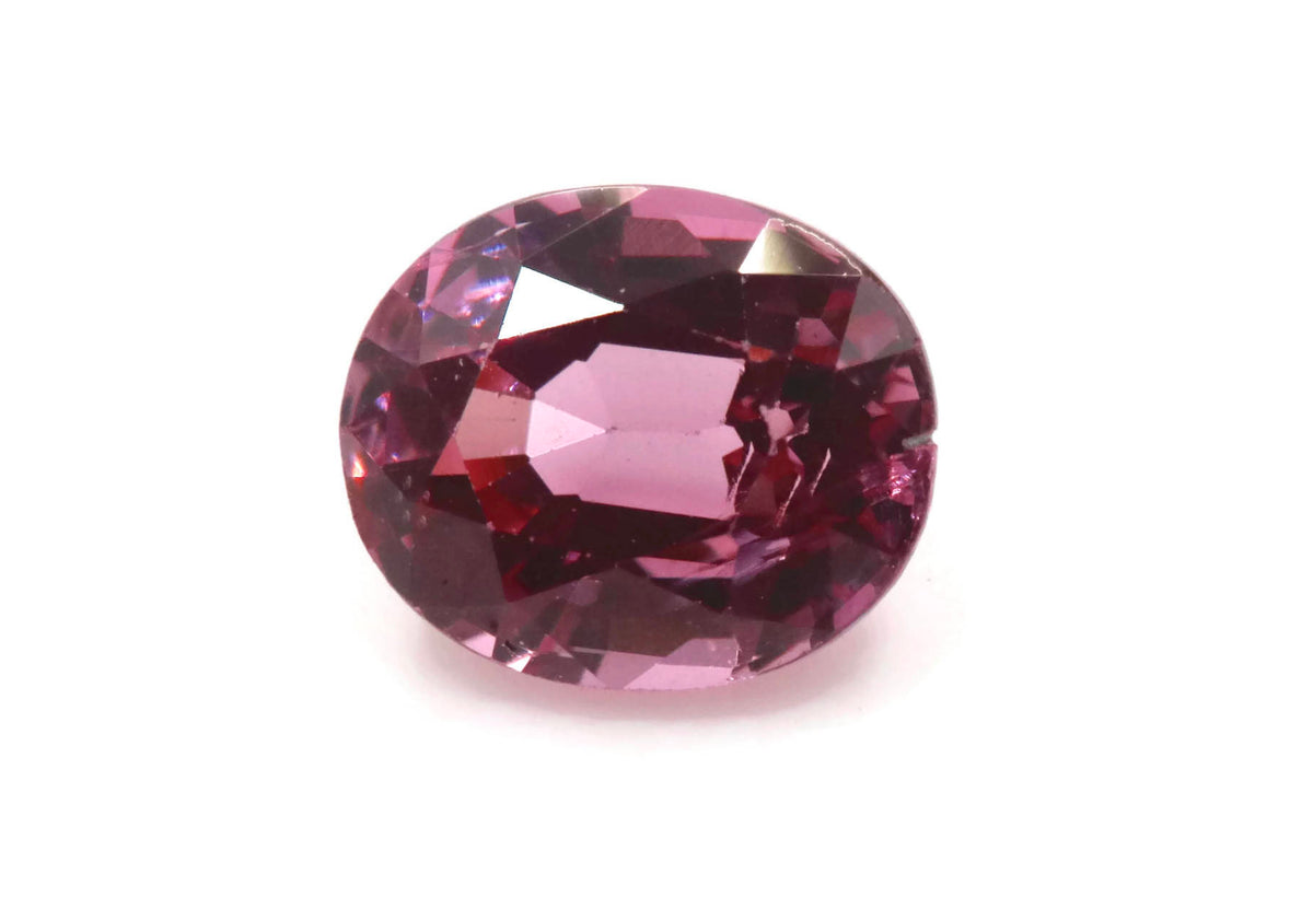 Pink Spinel Faceted Oval 6x5mm 0.81ct 0.84 ct Loose Gem